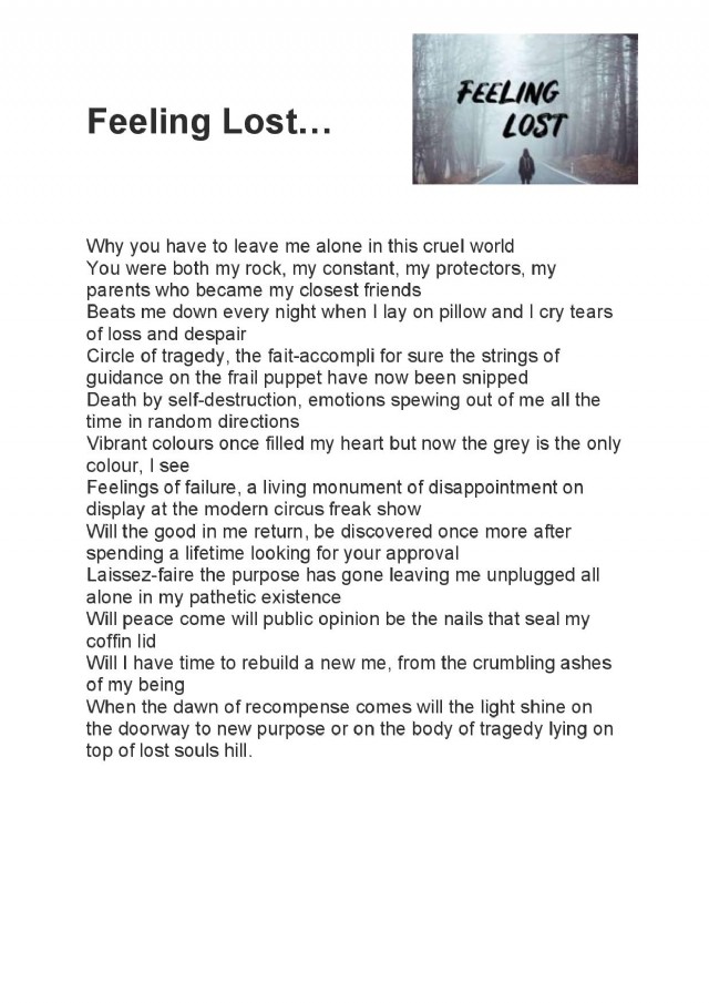 Feeling Lost Pictures