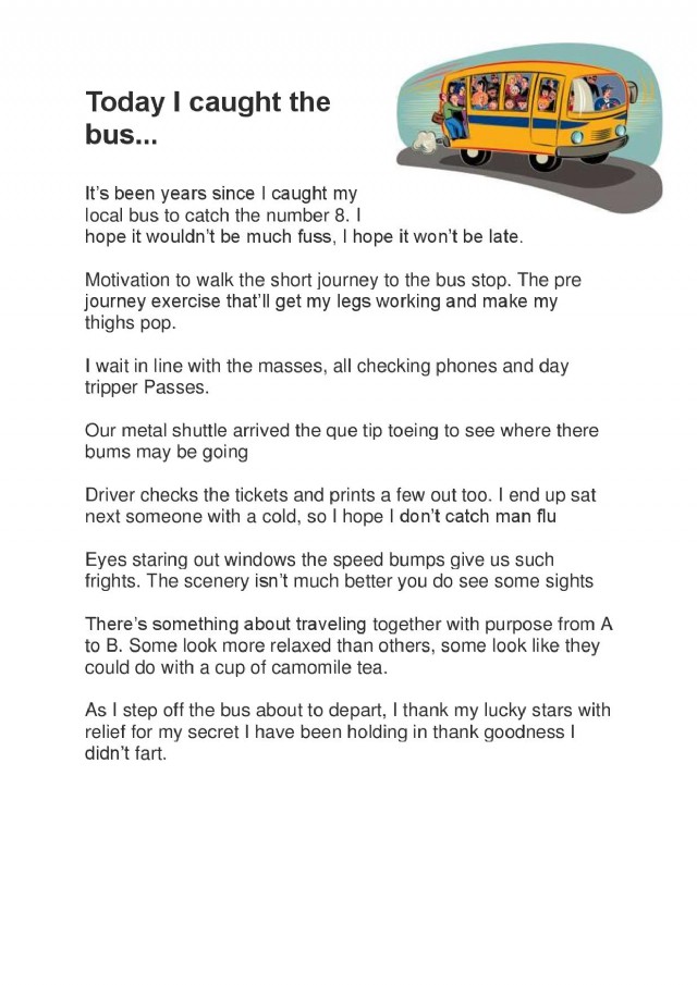 Short Bus Driver Poems Bus Driver's Prayer 8x10 Printable Instant
