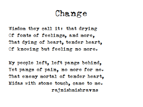 Sad Poems About Change Amazon.com: The Wise Are Silent: Poems For