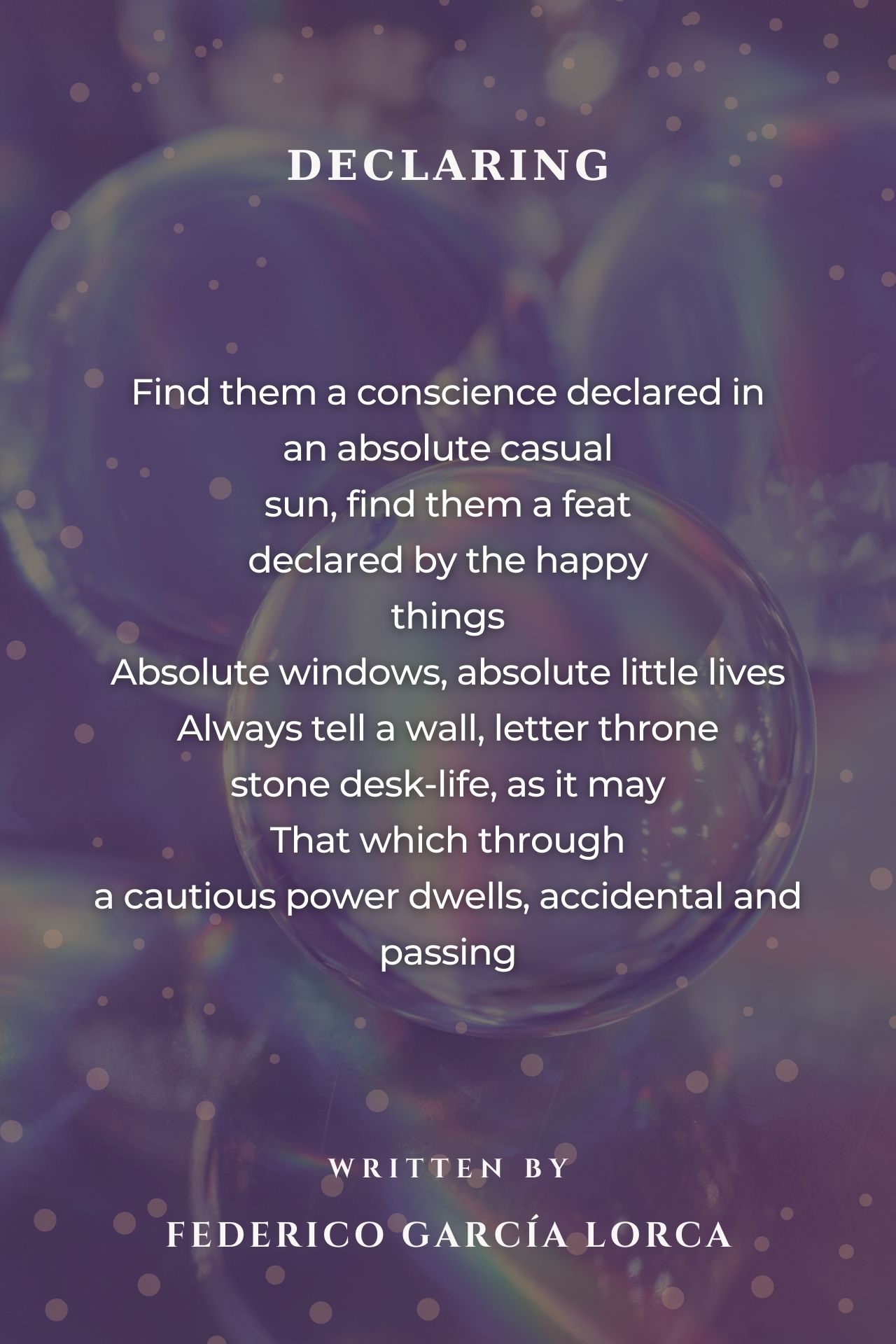 Lorca Poetry Quotes Poet Federico Garcia Lorca In Vermont