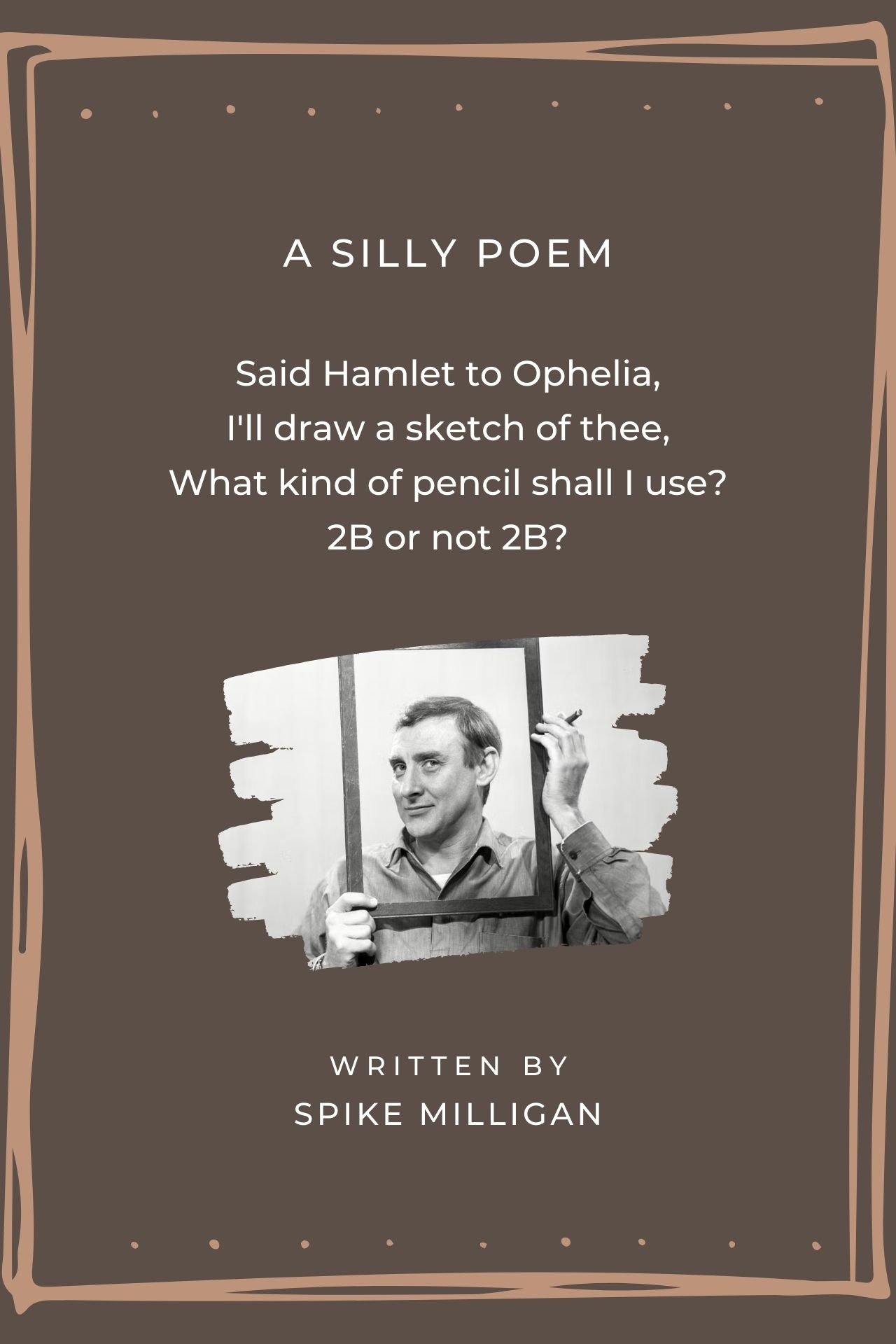 Famous Spike Milligan Quotes Bad Report Good Manners, By Spike
