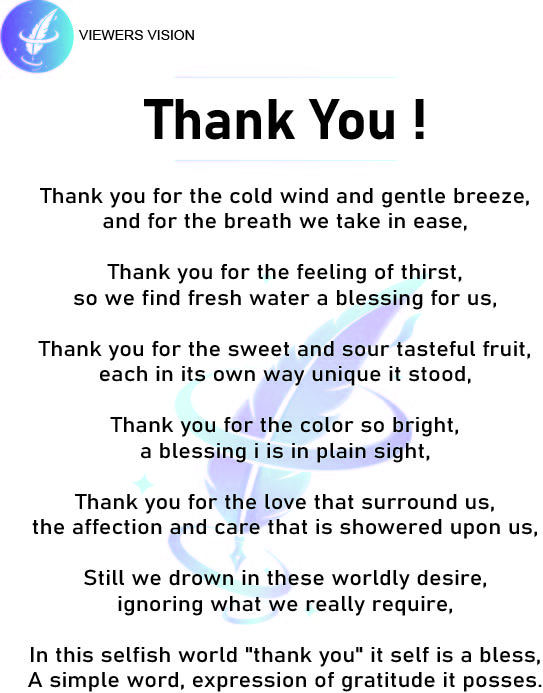 Thank You Poem For Lunch Beautiful Poem | Thank You Poems,