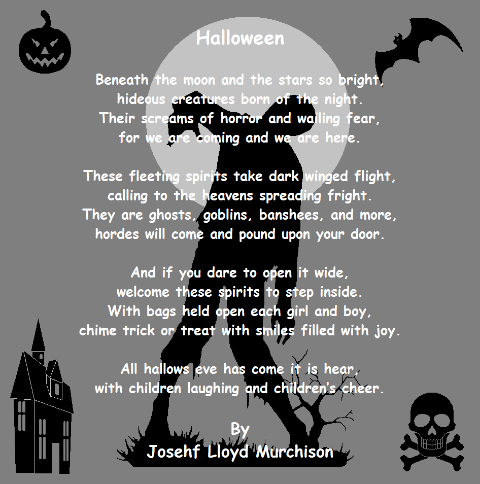 Halloween Poems For Adults Best Halloween Songs, Poems & Quotes For