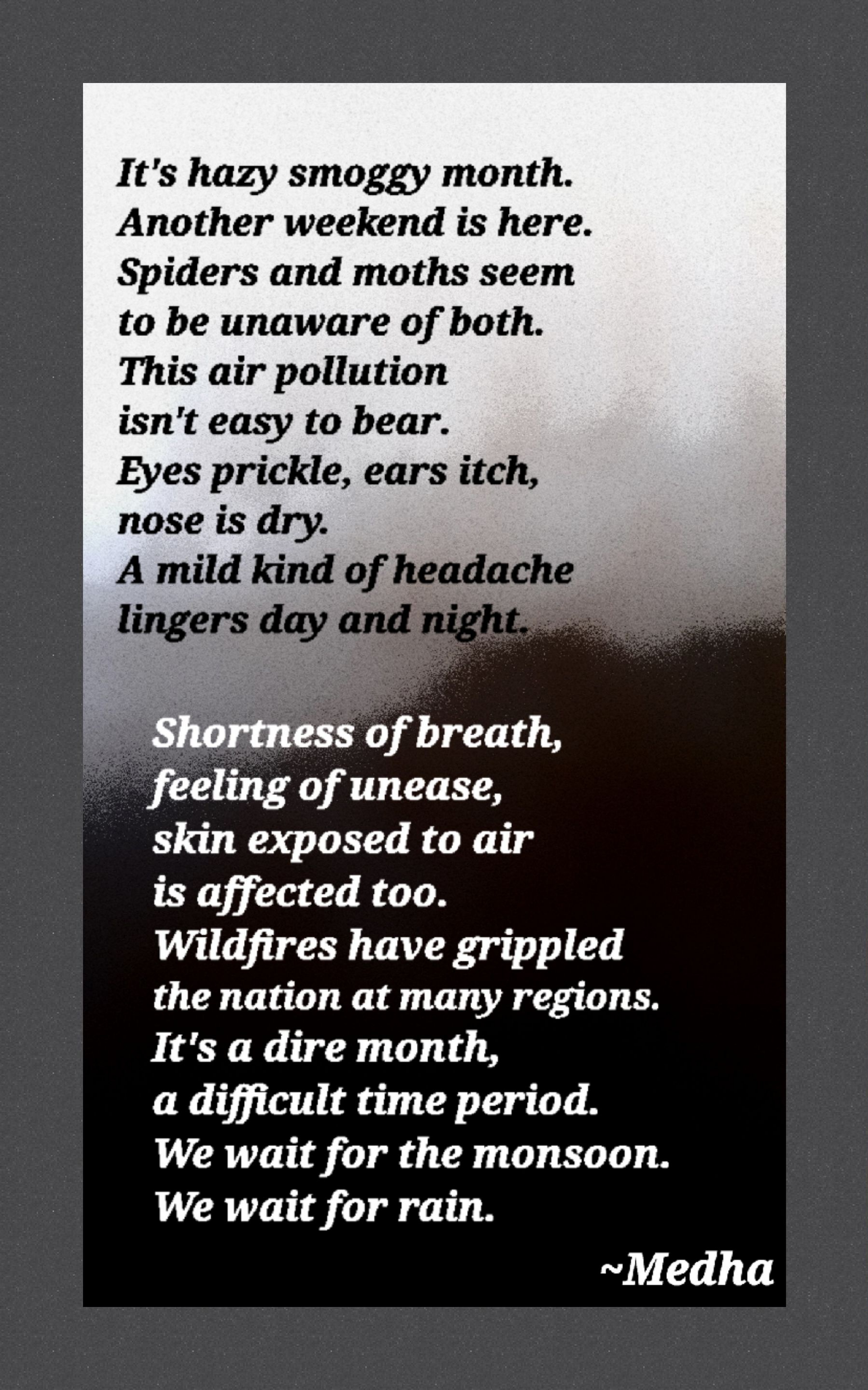 Air Pollution Poem In English For Students - Infoupdate.org