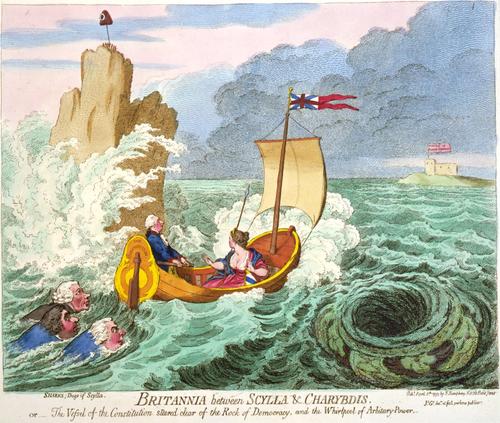 Charybdis And Scylla Odysseus