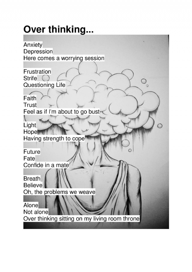 Poems About Anxiety And Depression - Infoupdate.org