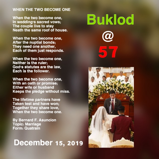 Two Become One Wedding Poem 16d When We're Together Wedding Poetry