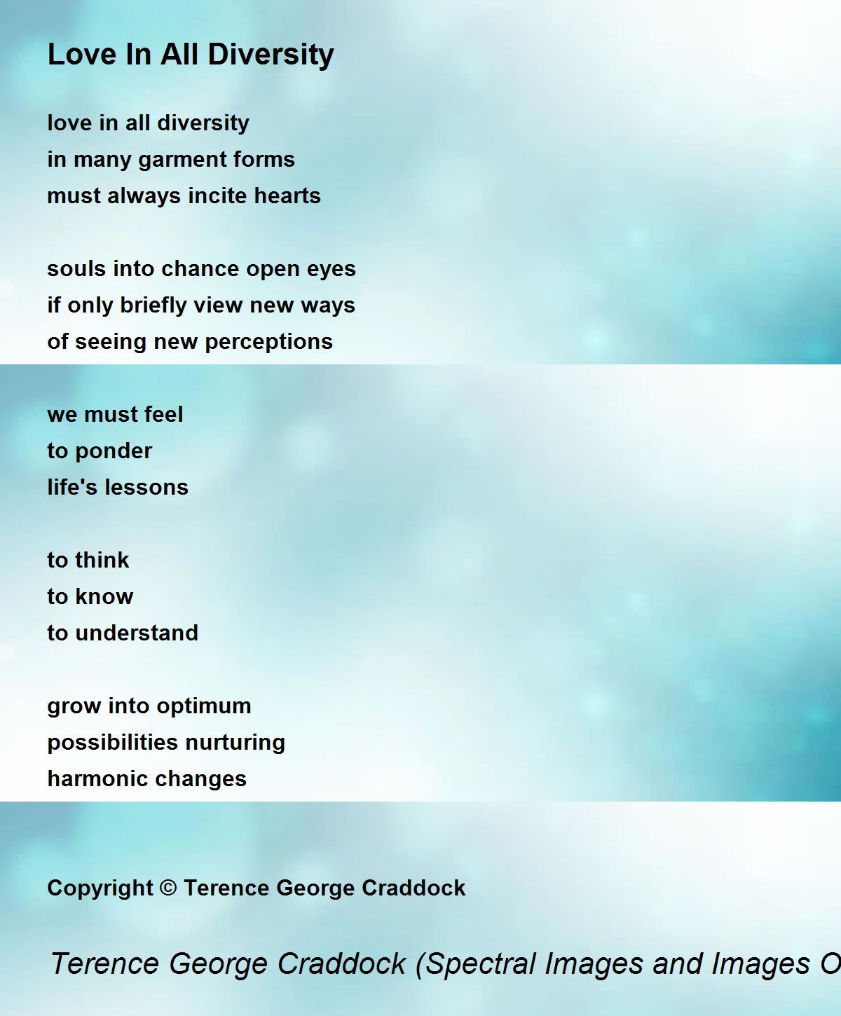 Diversity Poems Quotes Friday Poem 'If I Could Wake' By Cath Drake