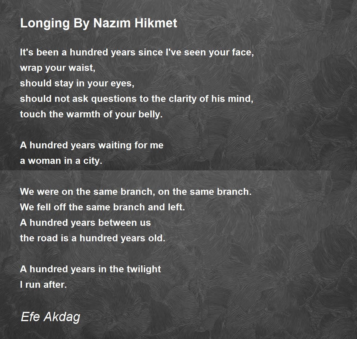 Nazim Hikmet Poet Comparing Poetry And Modern Astrophysical Knowledge