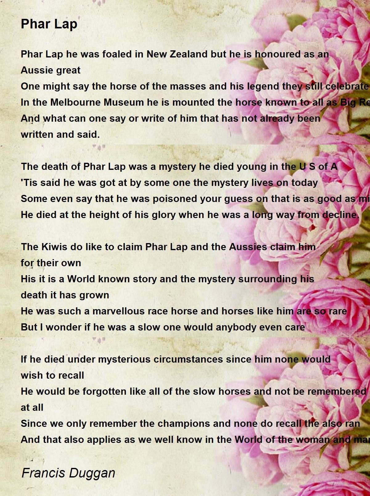 Phar Lap Quotes Fosters Melbourne Cup “Phar Lap” Commemorative