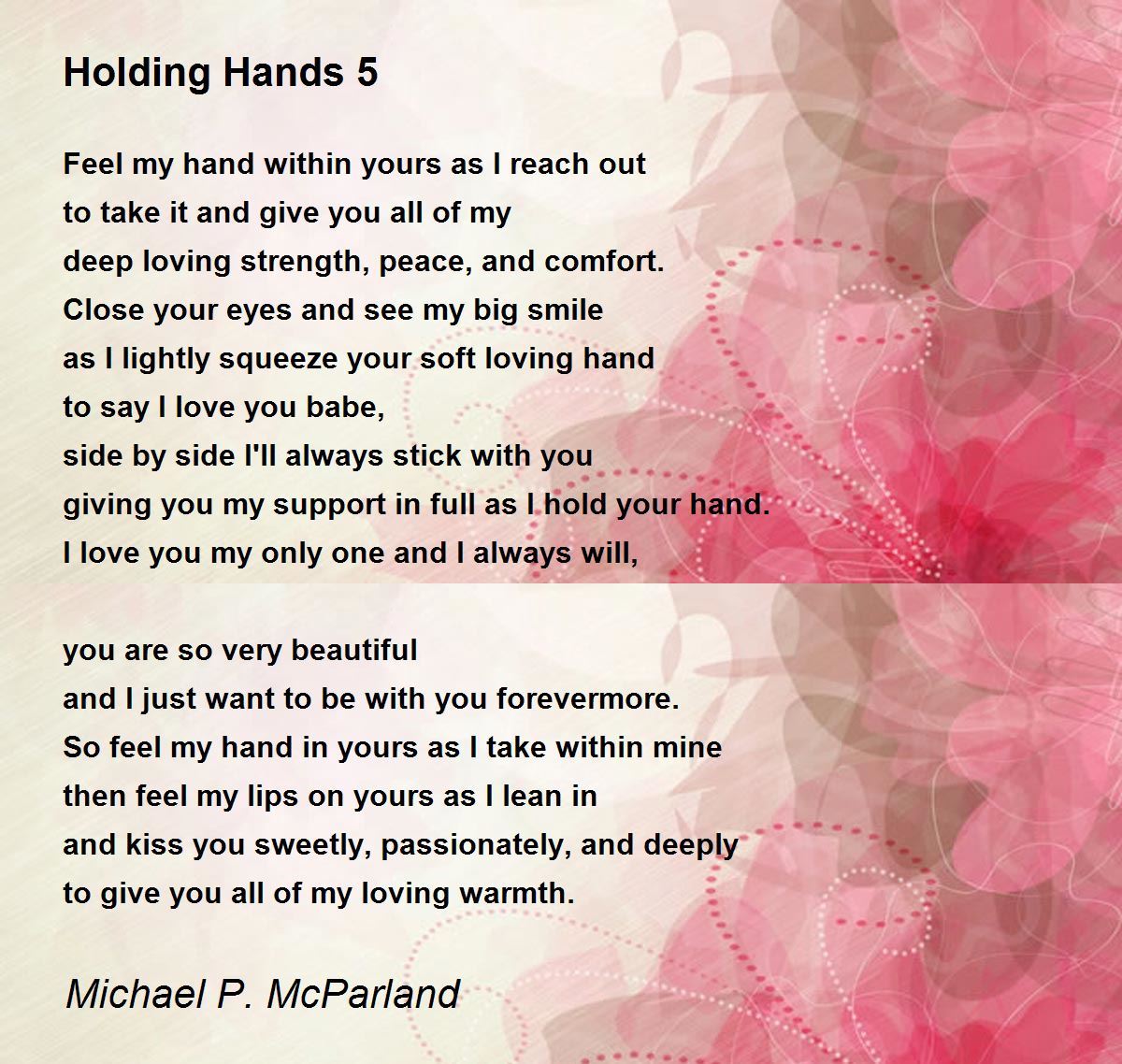 The Kissing Hand Poem