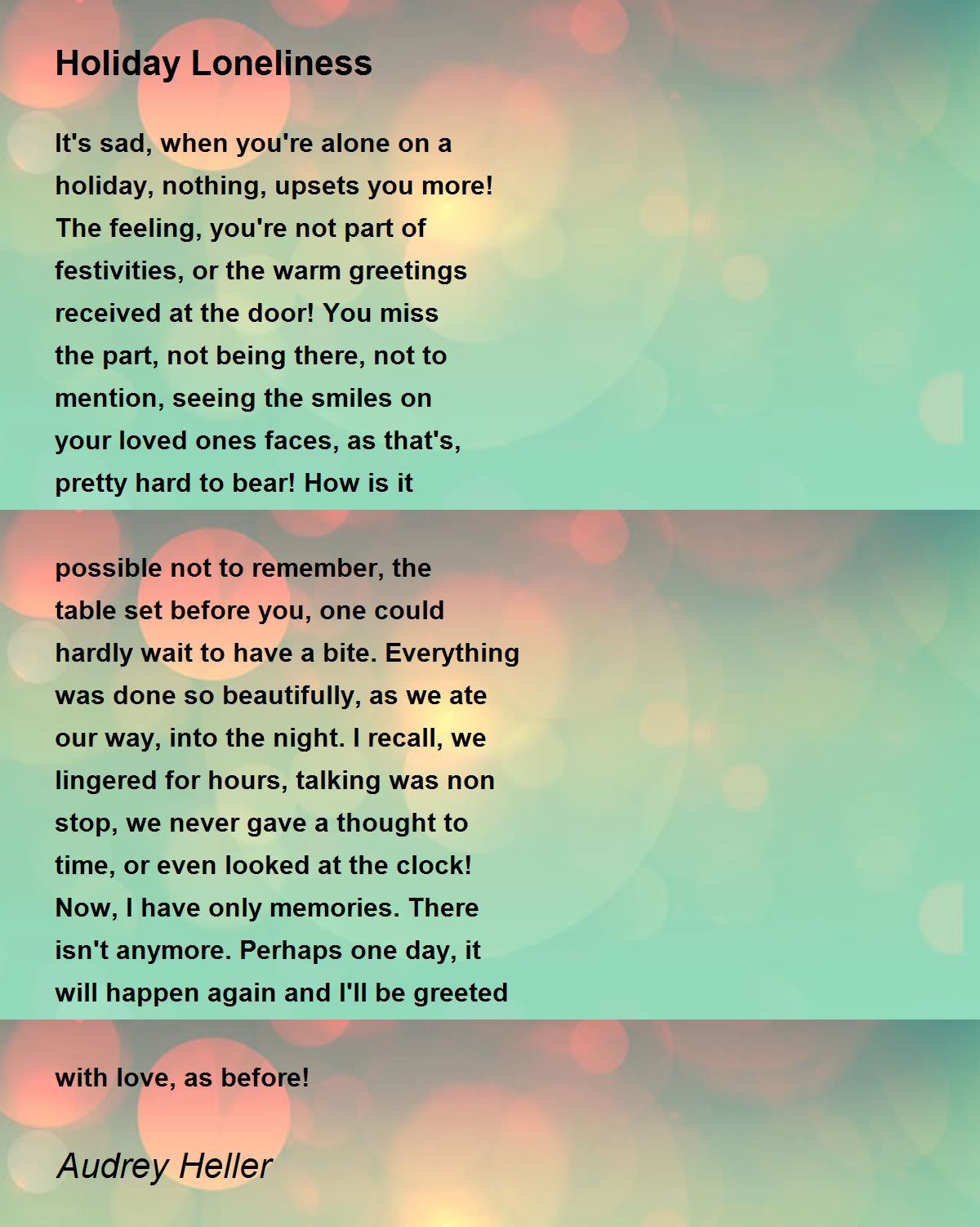 Lonely Holiday Quotes