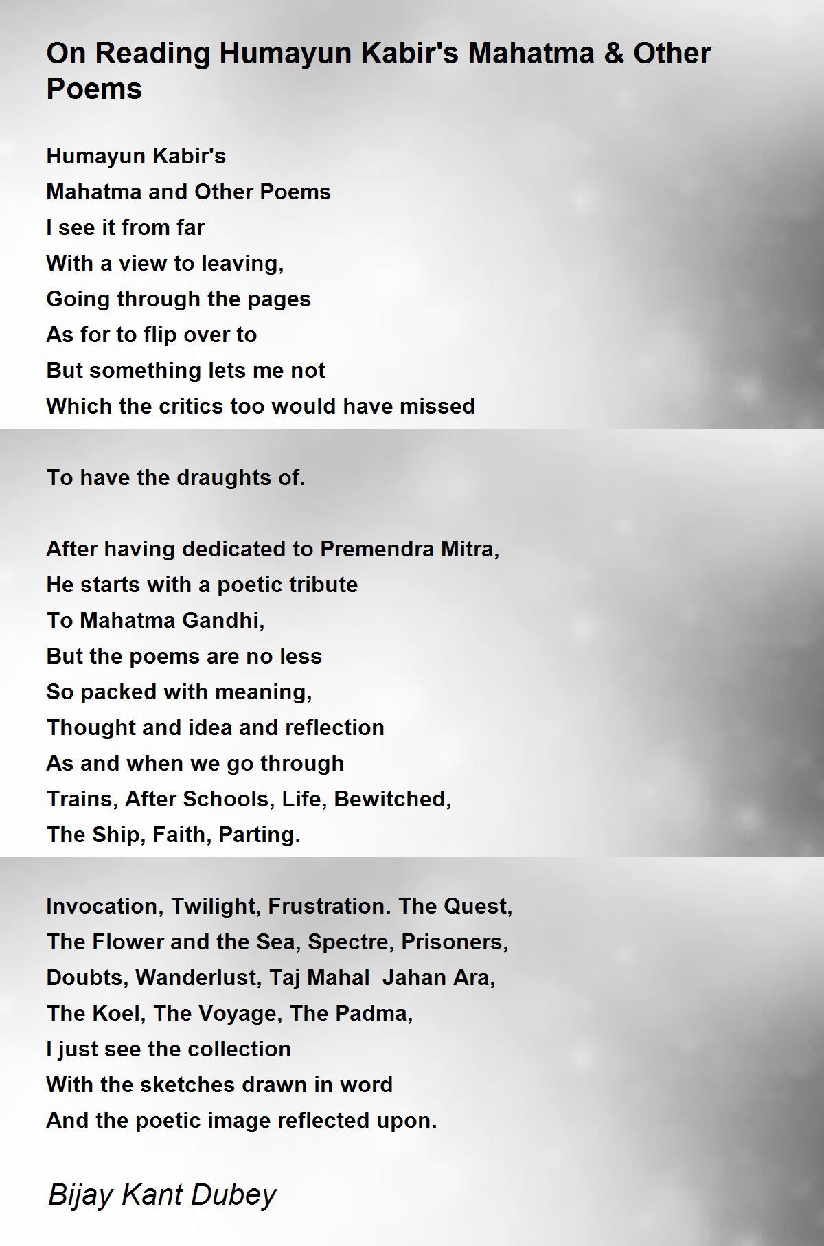 Humayun Kabir Quotes