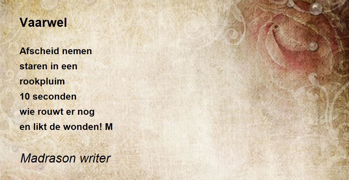 Vaarwel Quotes Anton De Kom Dichtte Over Vrijheid En Liefde