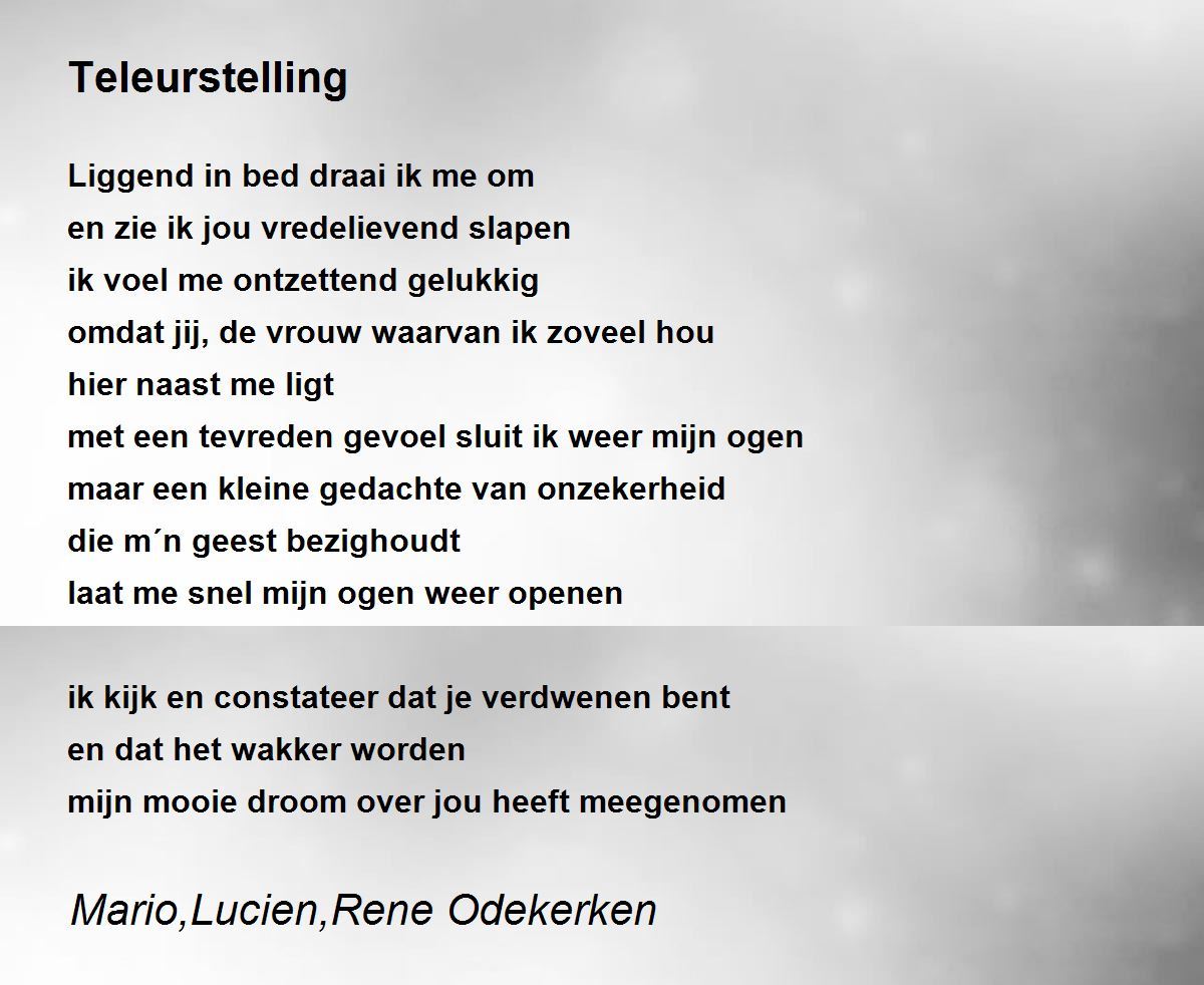 Gevoel Van Teleurstelling Citaten