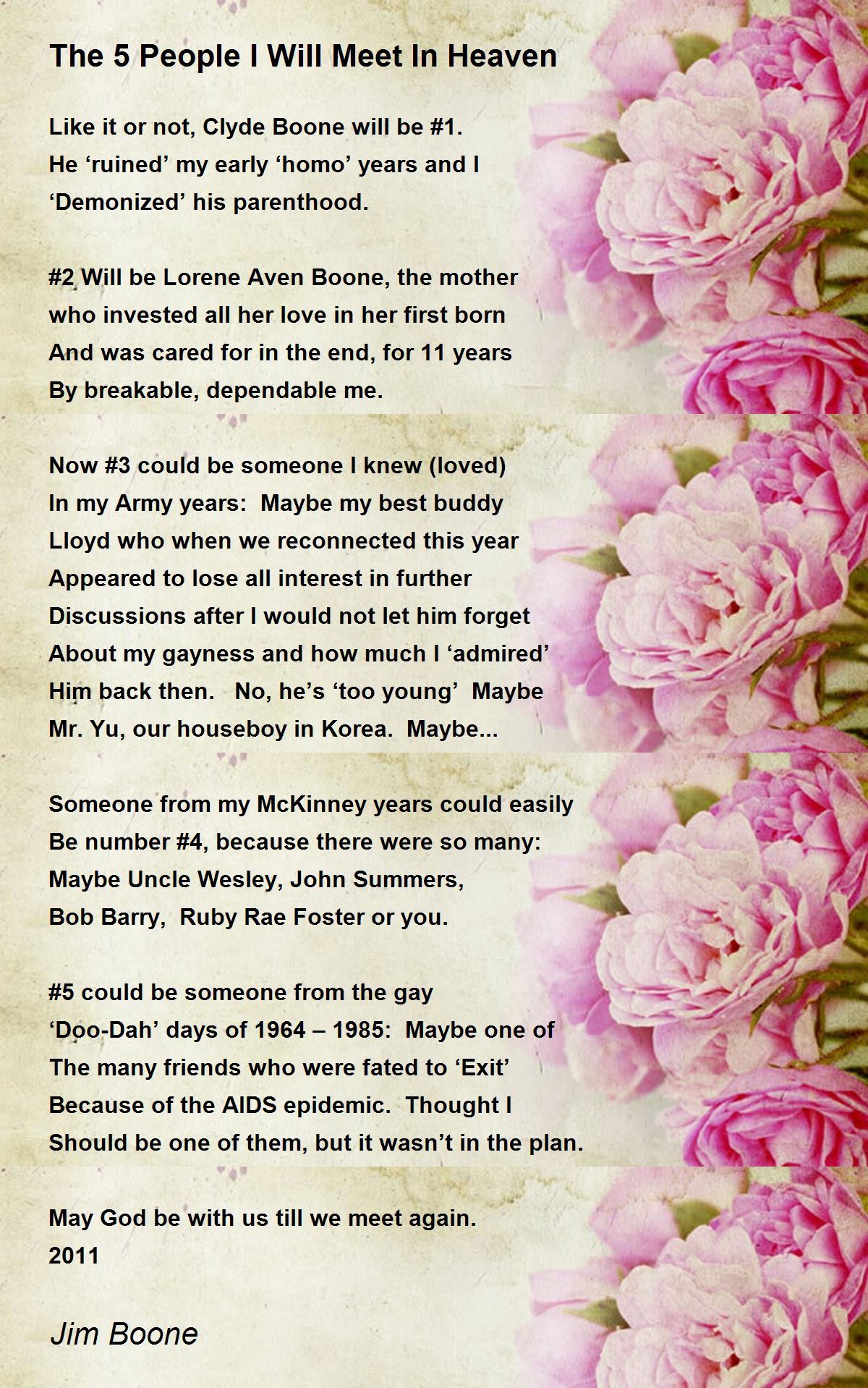 Five People You Meet In Heaven Quotes