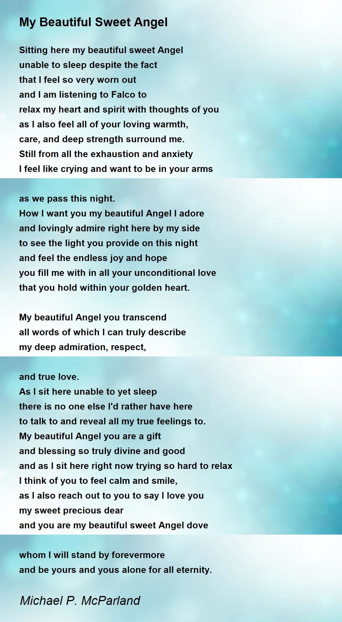 You Are My Beautiful Angel