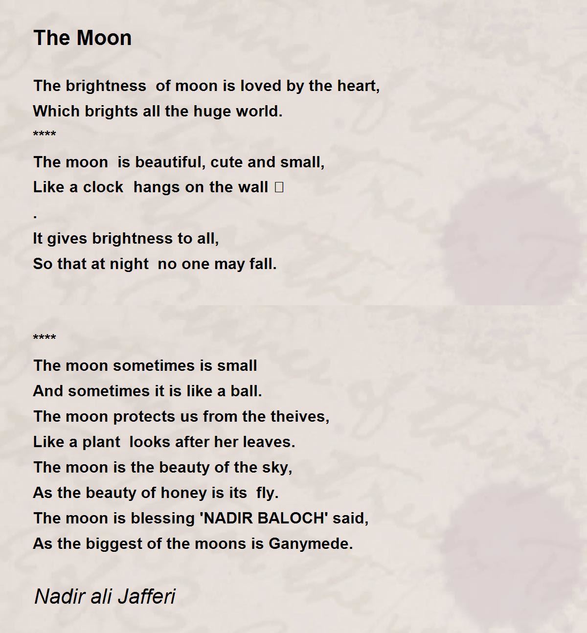 What Is The Famous Anese Poem About The Moon - Infoupdate.org