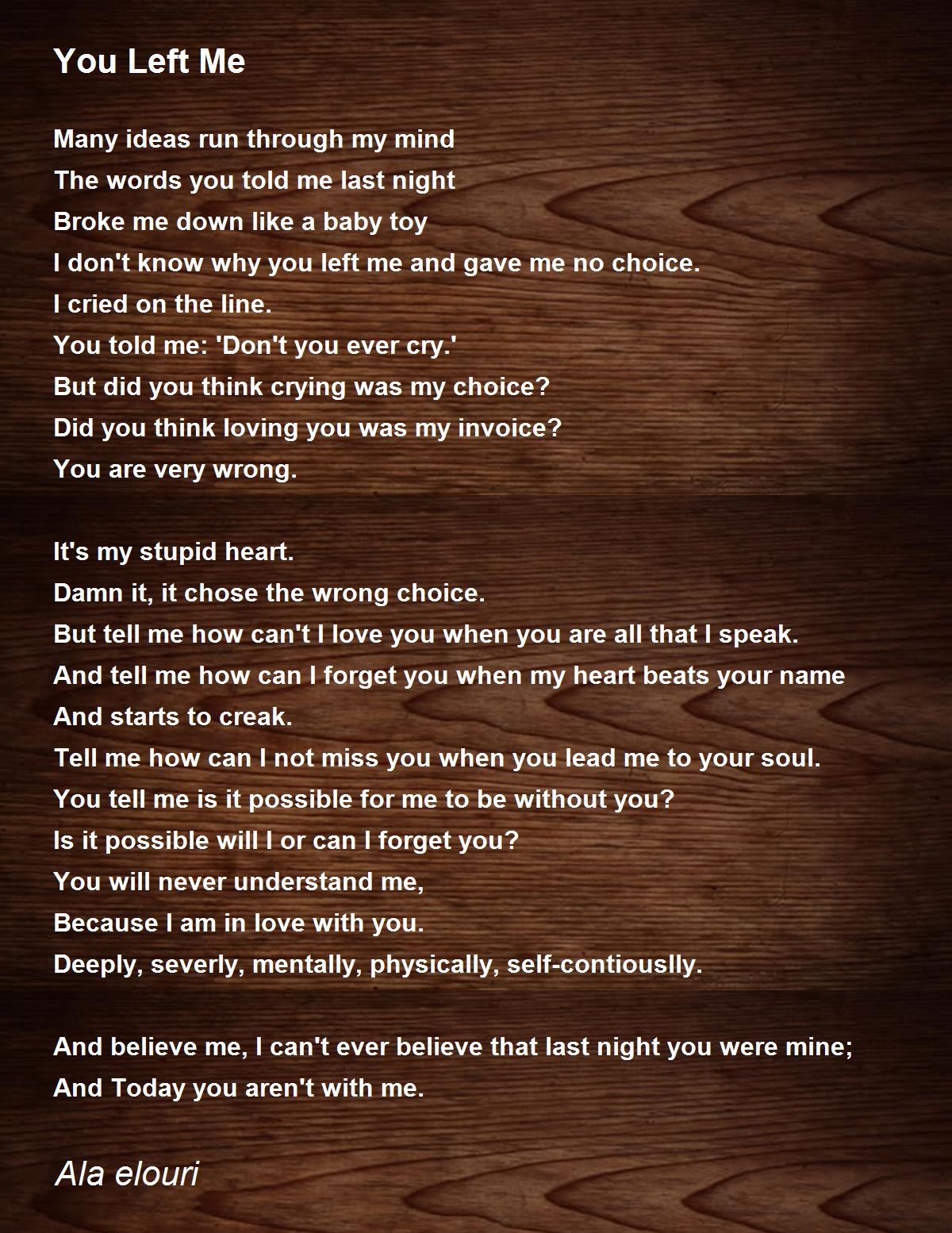 You Left Poems Top 39+ I Never Left You Poem Memorial Gift For Loved