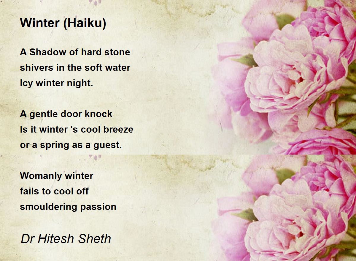 Winter Haiku Poems Winter Haiku Poems