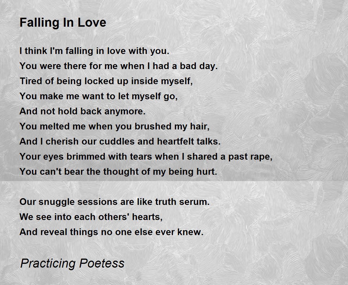 Falling In Love Poems For Him Falling In Love Poems For Him